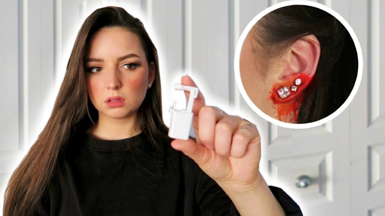 JE ME PERCE LES OREILLES MOI-MÊME!! - YouTube