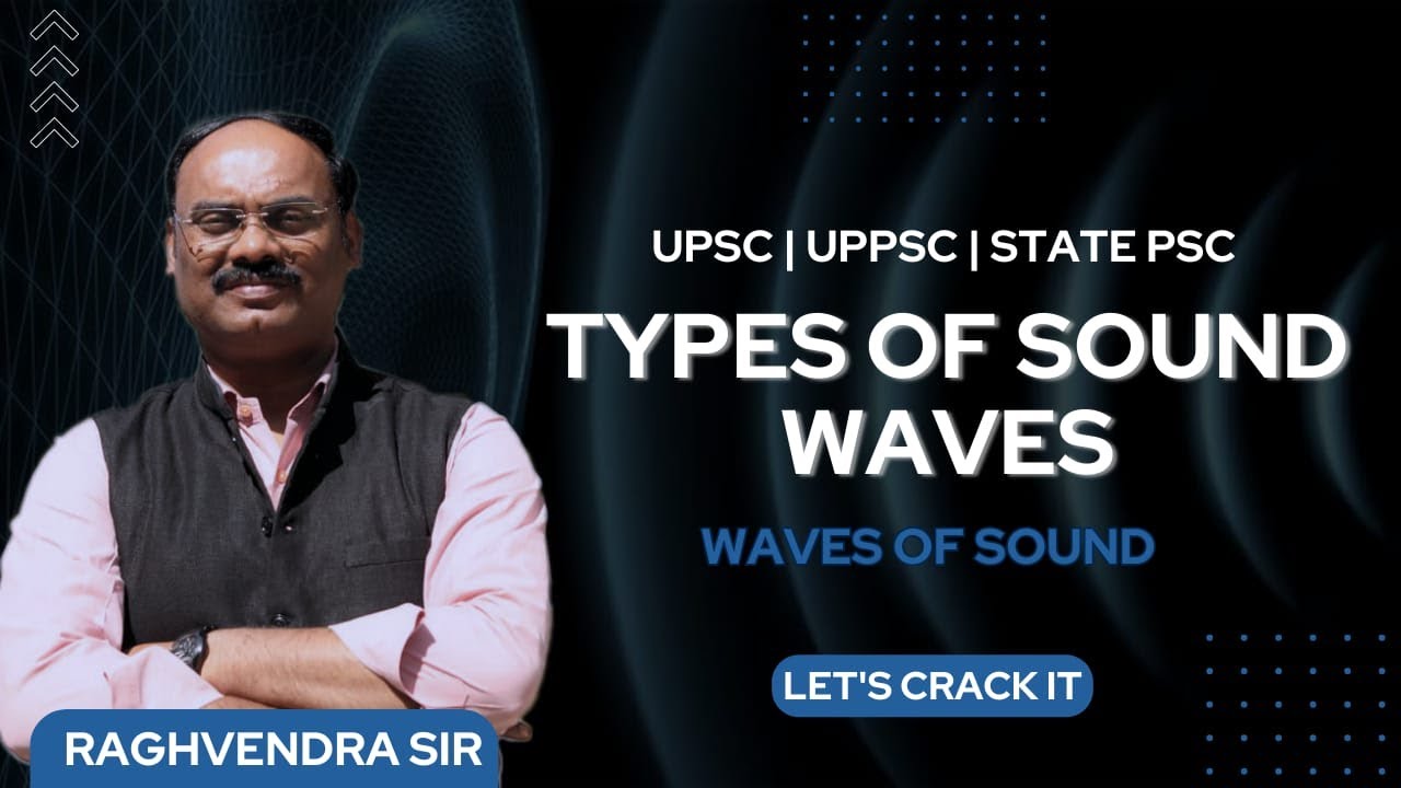 Types Of Sound Waves | | UPSC | UPPSC | STATE PSC | | By Raghvendra Sir ...