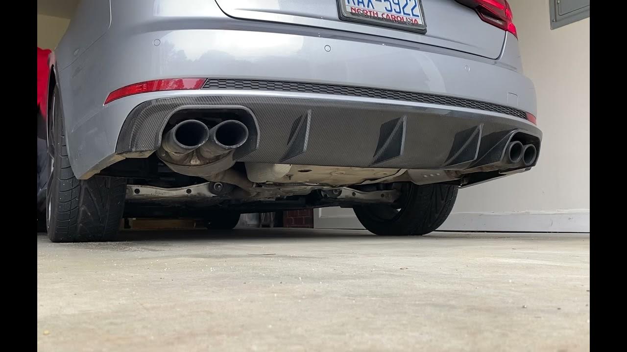 Audi S4 B9 Resonator Delete Youtube