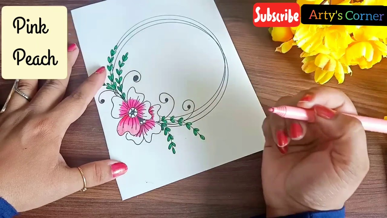 Border Design on Paper | Designs for Front Page | Border for Project ...