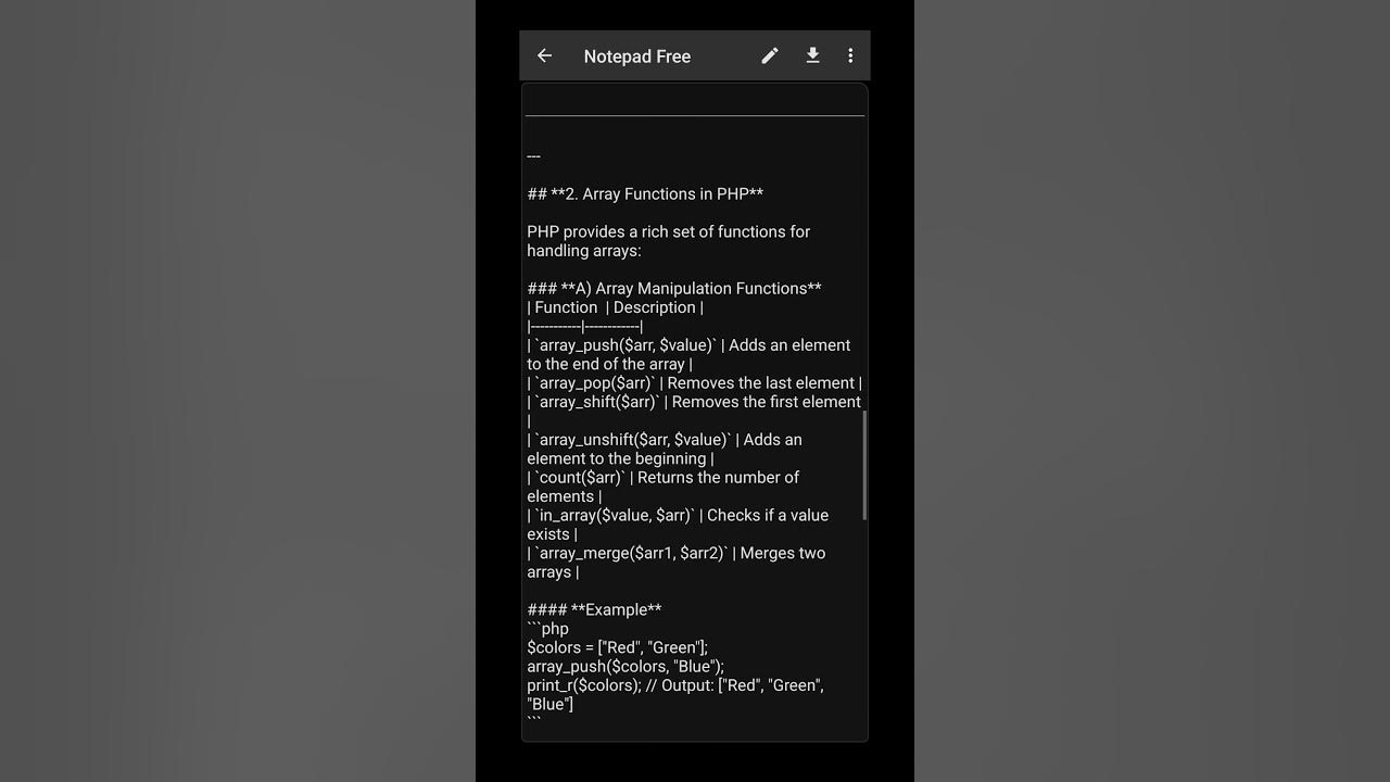 PHP Array Deep Dive: Indexed, Associative & Multidimensional Arrays Explained - YouTube