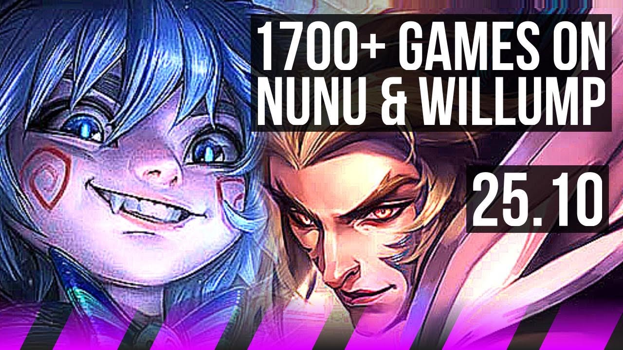 NUNU & WILLUMP & Mel vs RAKAN & Xayah (SUP) | 1700+ games | EUW Master ...