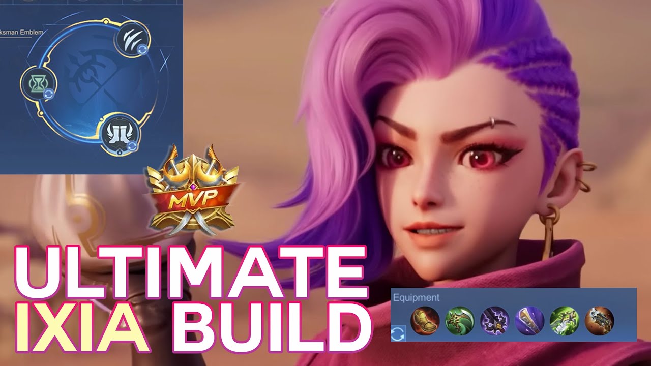 ULTIMATE SUSTAIN! Ixia Item build + Emblem OP! - YouTube