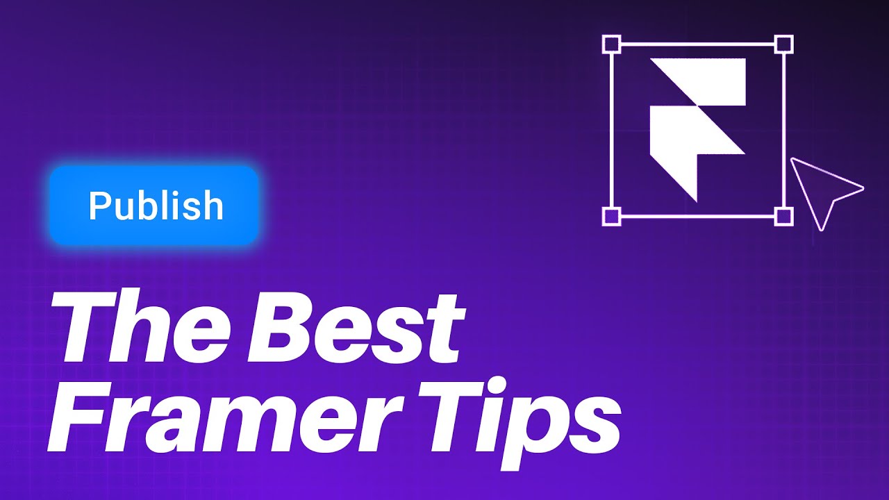 The BEST Time Saving Tips With Framer (Make Websites FASTER) - YouTube