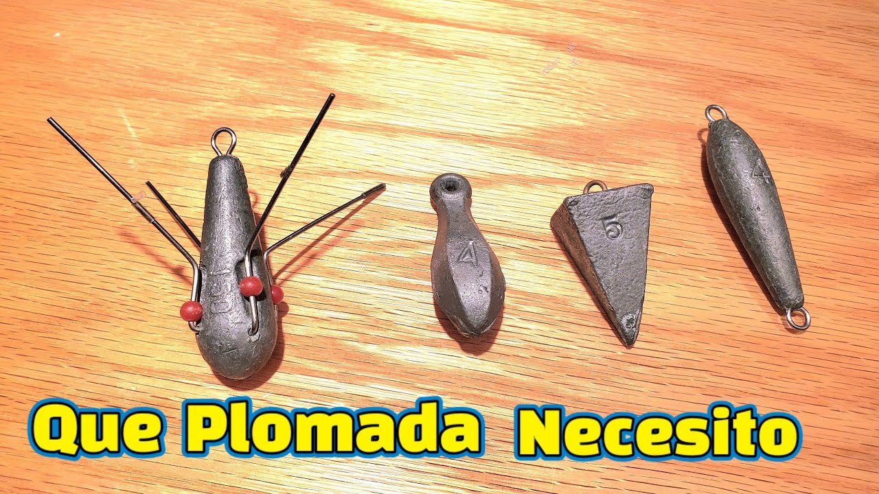 La Mejor Plomada Para Pescar/ The Best Fishing Sinker - YouTube