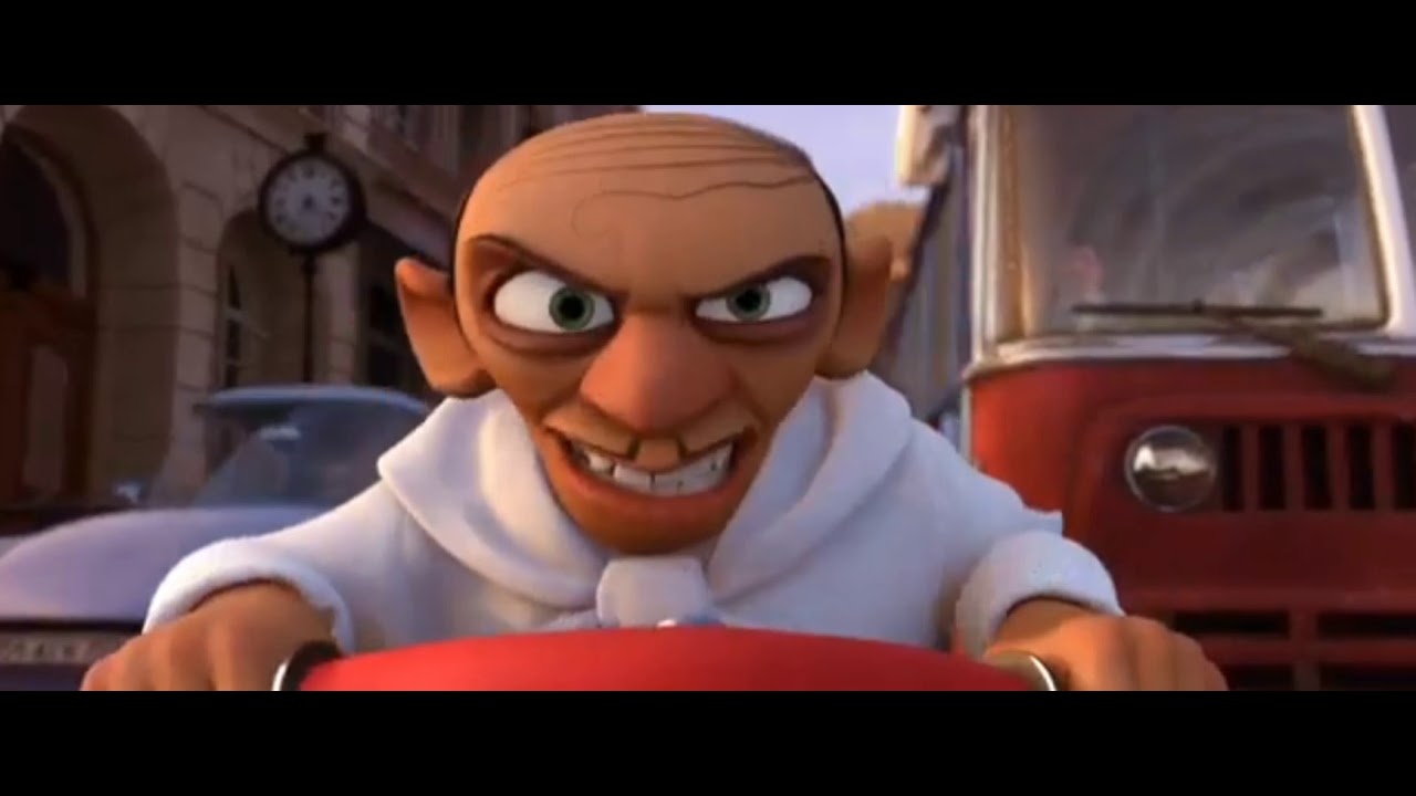 ratatouille paper chase scene - YouTube