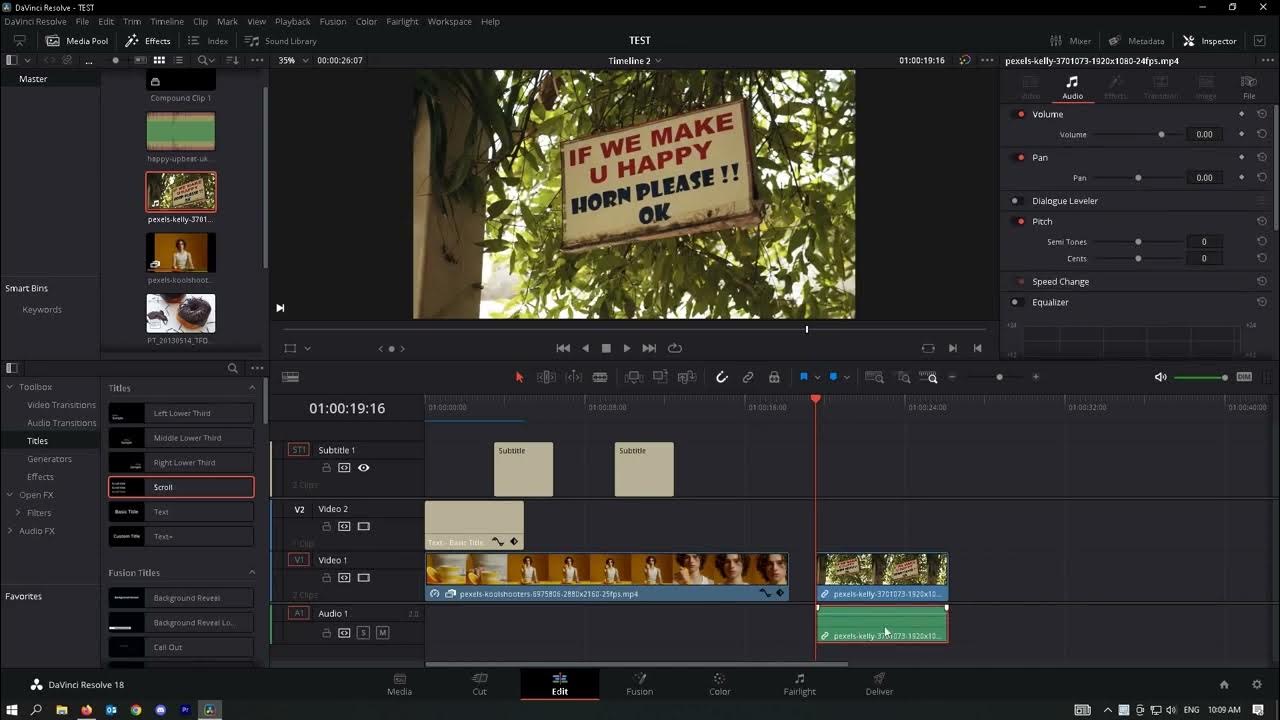 How To Unlink Video From Audio in Davinci Resolve (2023) - YouTube