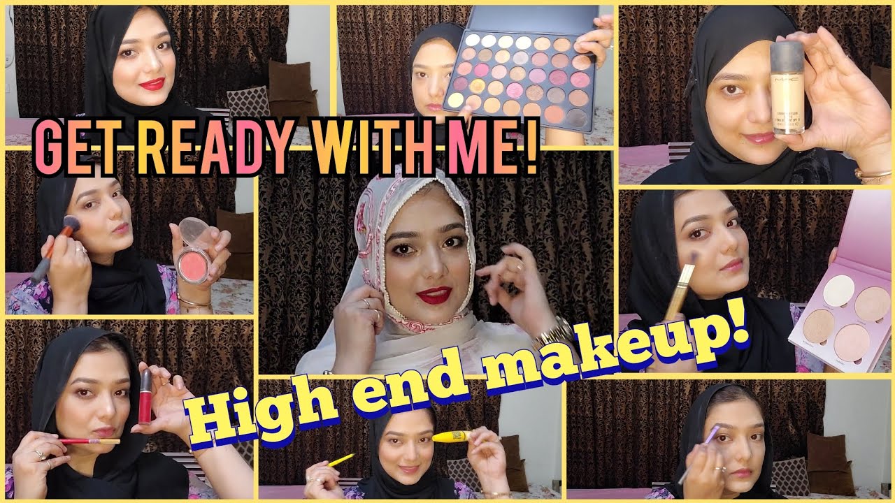 GET READY WITH ME | My High End makeup | shadi me gye bhut dino baad ...