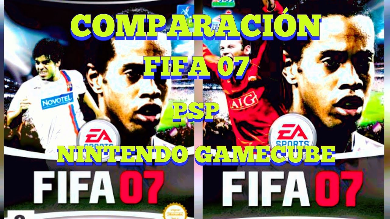 FIFA SOCCER 07// PSP//NINTENDO GAMECUBE// COMPARACIÓN/ JONA GAMING ...