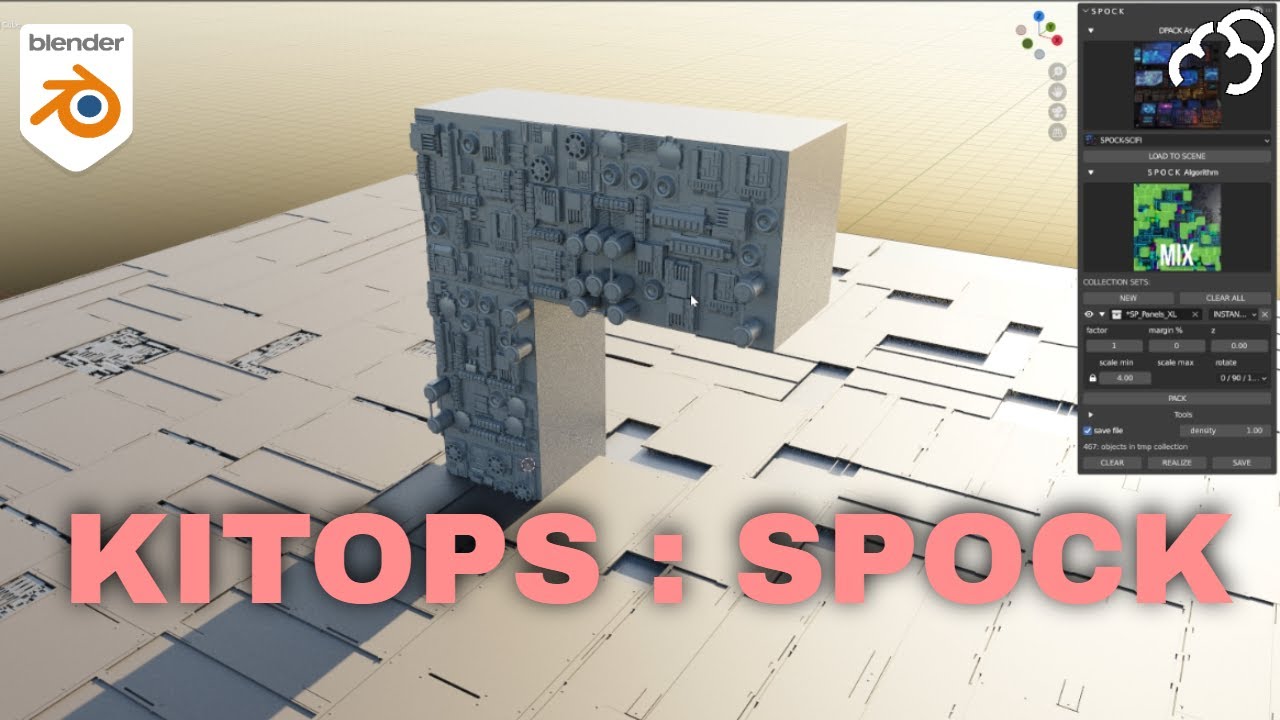 Spock Changes the Blender Game: The Brand New KitOps Addon - YouTube