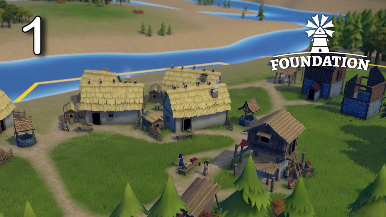 FOUNDATION - PART 1 - สร้างอาณาจักรในยุคกลาง - YouTube