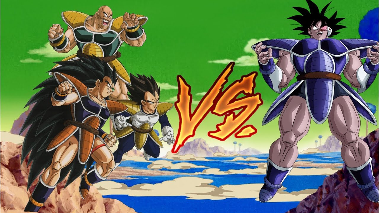 vegeta, nappa and radish vs turles who is stronger? what if (story in ...
