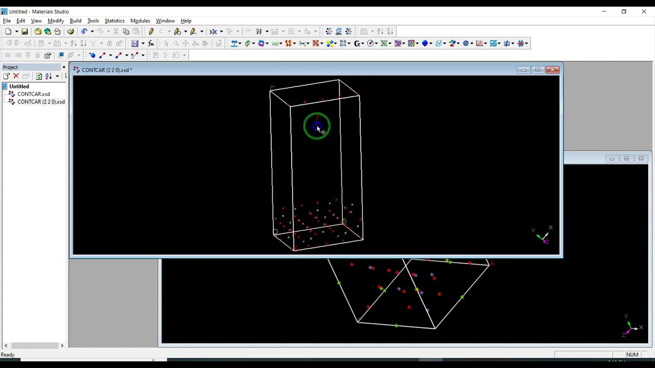 How to build a slab using Materials Studio - YouTube