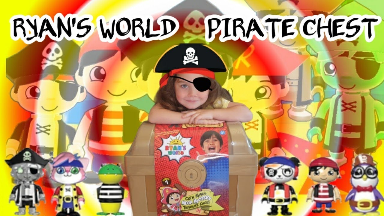 Ryan's World Toys - Cap'n Ryan's Mega Mystery Treasure Chest!! - YouTube