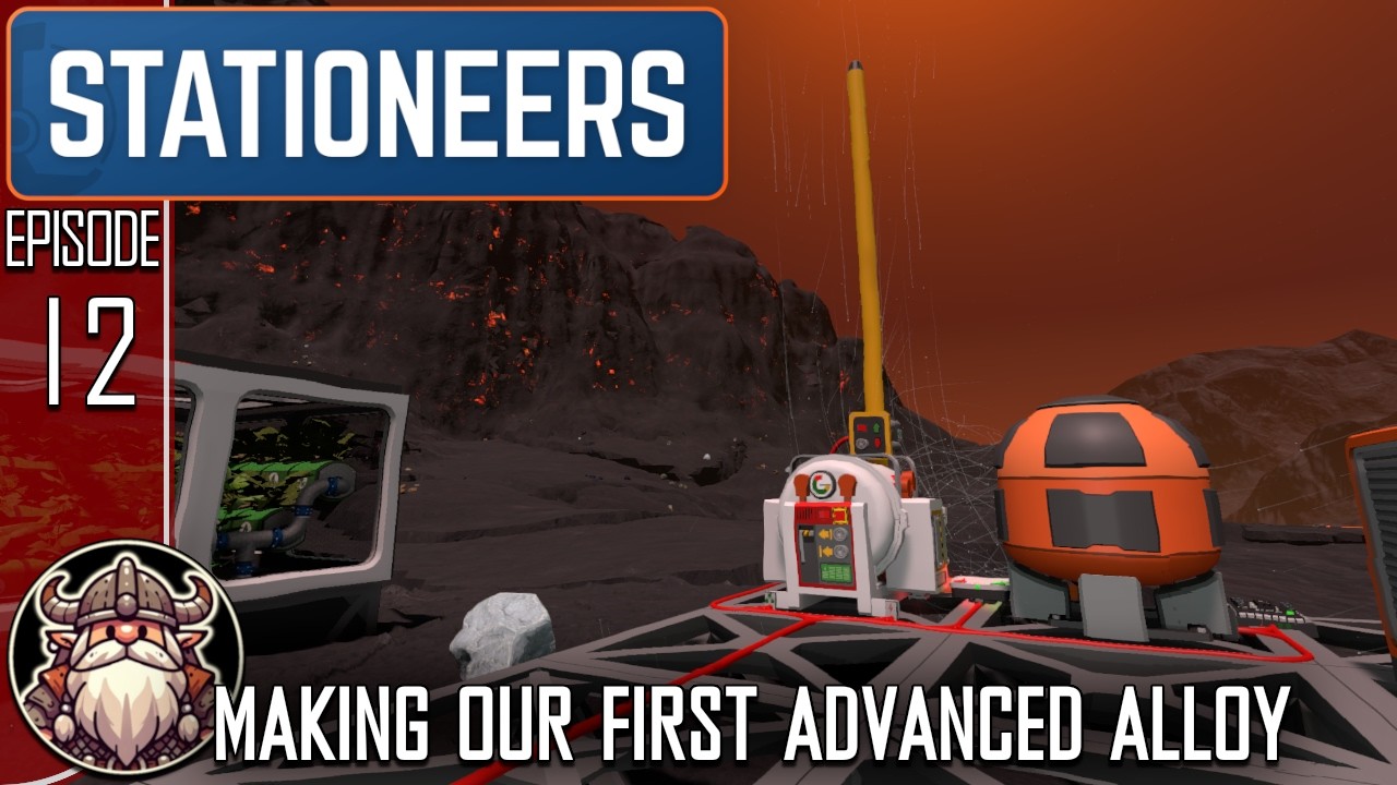 Making Our First Advanced Alloy - S2 E12 ║ Stationeers - YouTube