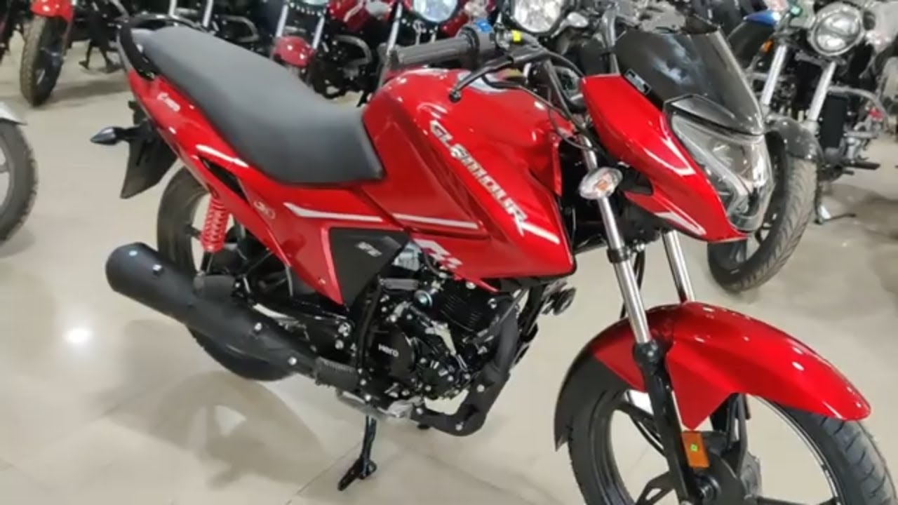 2022 Hero Glamour XTEC Details Review | Candy Blazing Red | Price ...