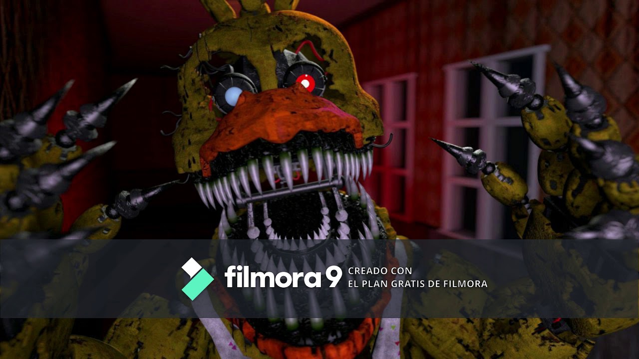 All fnaf 4 characters sing monster - YouTube