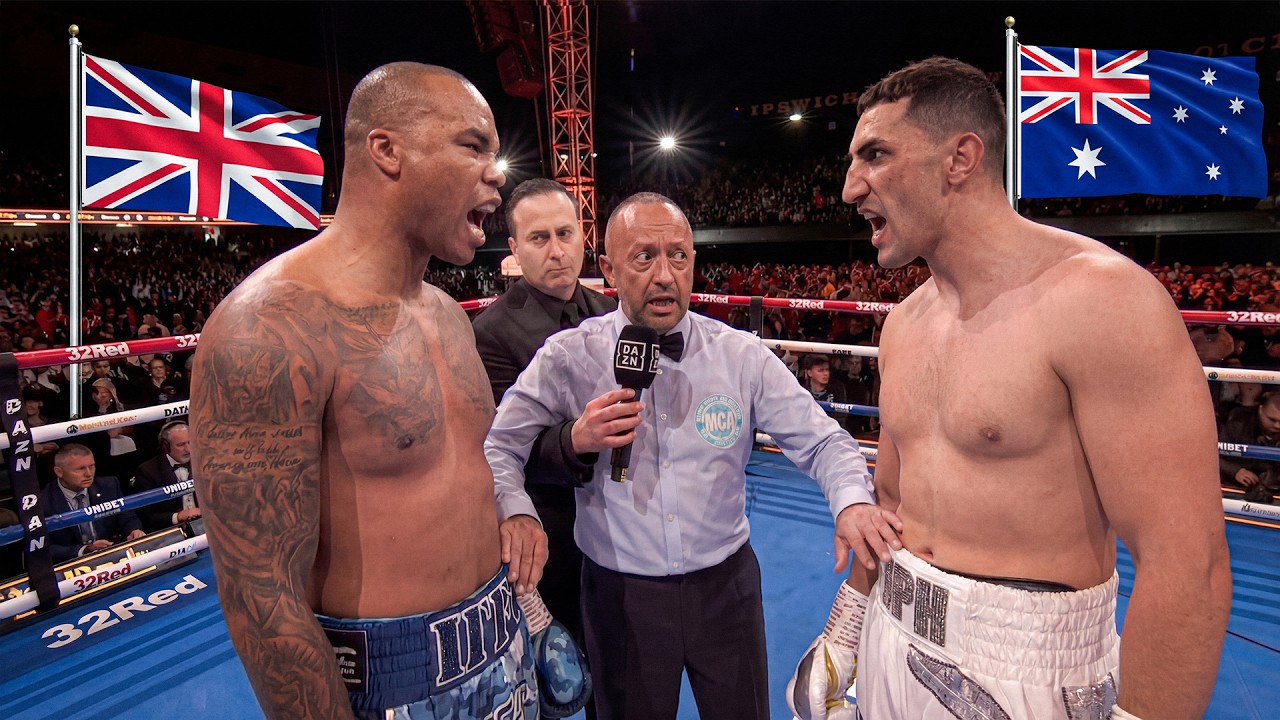 Heavyweight Knockout! Fabio Wardley (GBR) vs Justis Huni (AUS) | Boxing ...