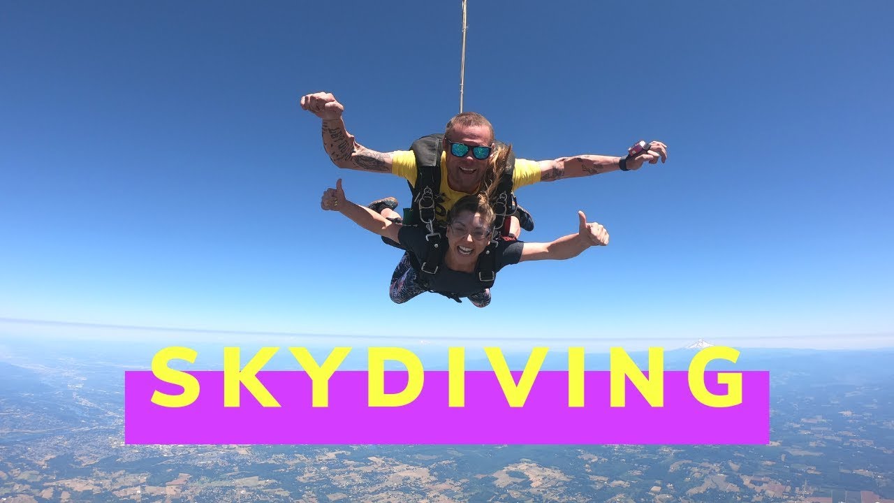 Skydiving for the first time - on my 30th birthday! - YouTube