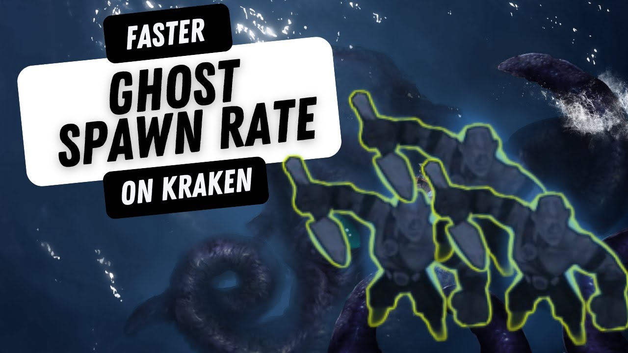 New Ghost Spawn Rate on Kraken (Super Fast!!) - YouTube