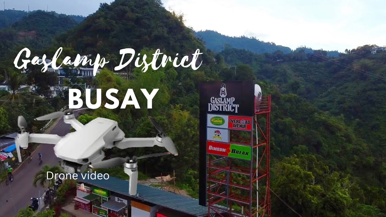 Gaslamp District Busay - drone video - YouTube