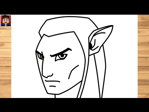 How to Draw Jake Sully |Avatar| step by step EASY - YouTube