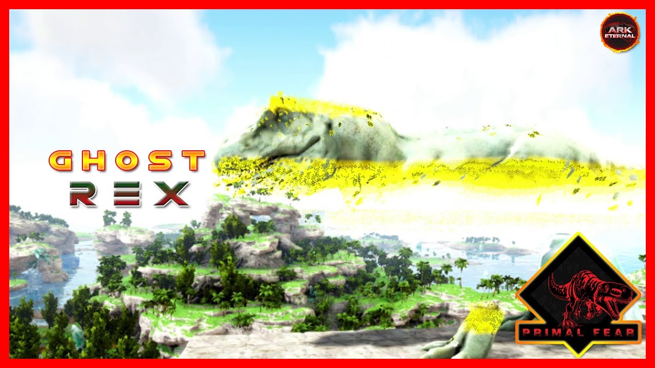 Taming GHOST REX Scene Sadnm | ARK PRIMAL FEAR - YouTube