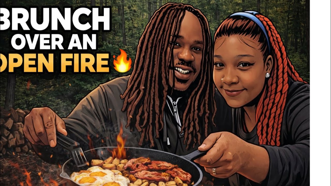 Brunch Over an Open Fire 🔥🍳 - YouTube