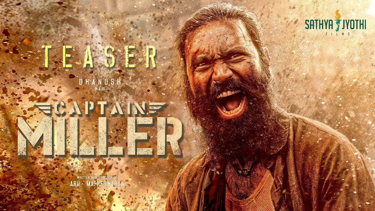 CAPTAIN MILLER Official Teaser | Dhanush | Arun Matheshwaran | Shiva ...