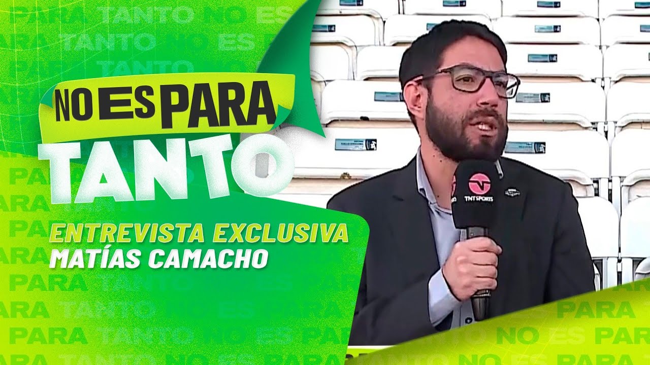 Matías Camacho habló del cambio de la dirigencia de Blanco Y Negro - No Es Para Tanto - YouTube