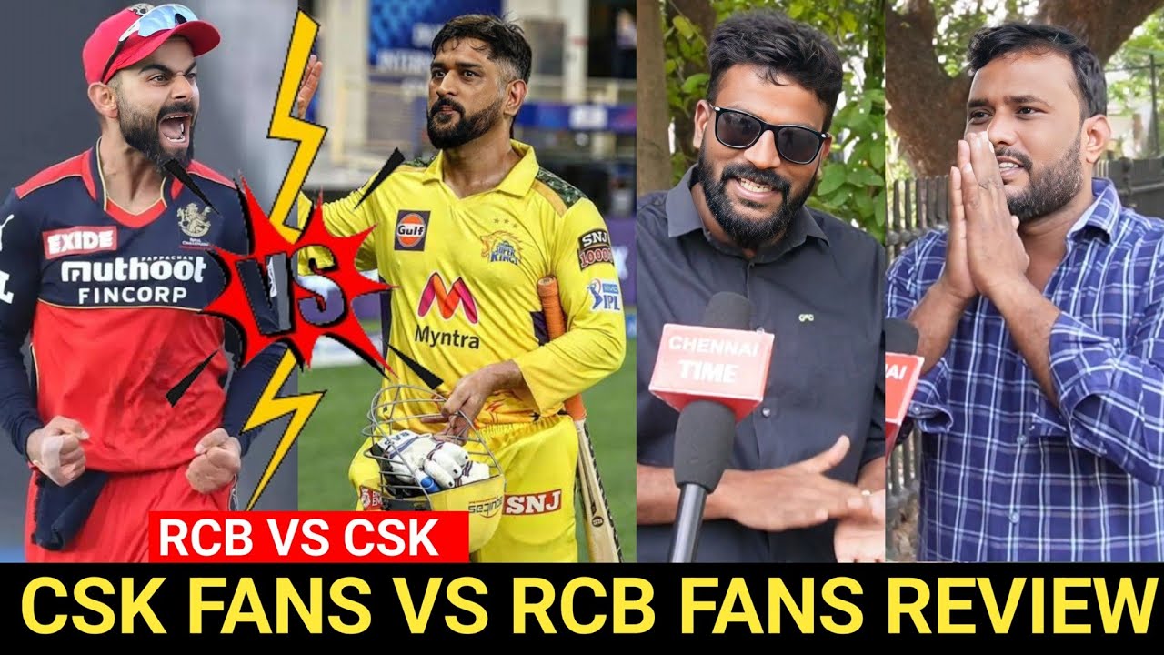 🔴CSK Fans VS RCB Fans Public review | IPL 2024 | RCB Fans ku Reply ...