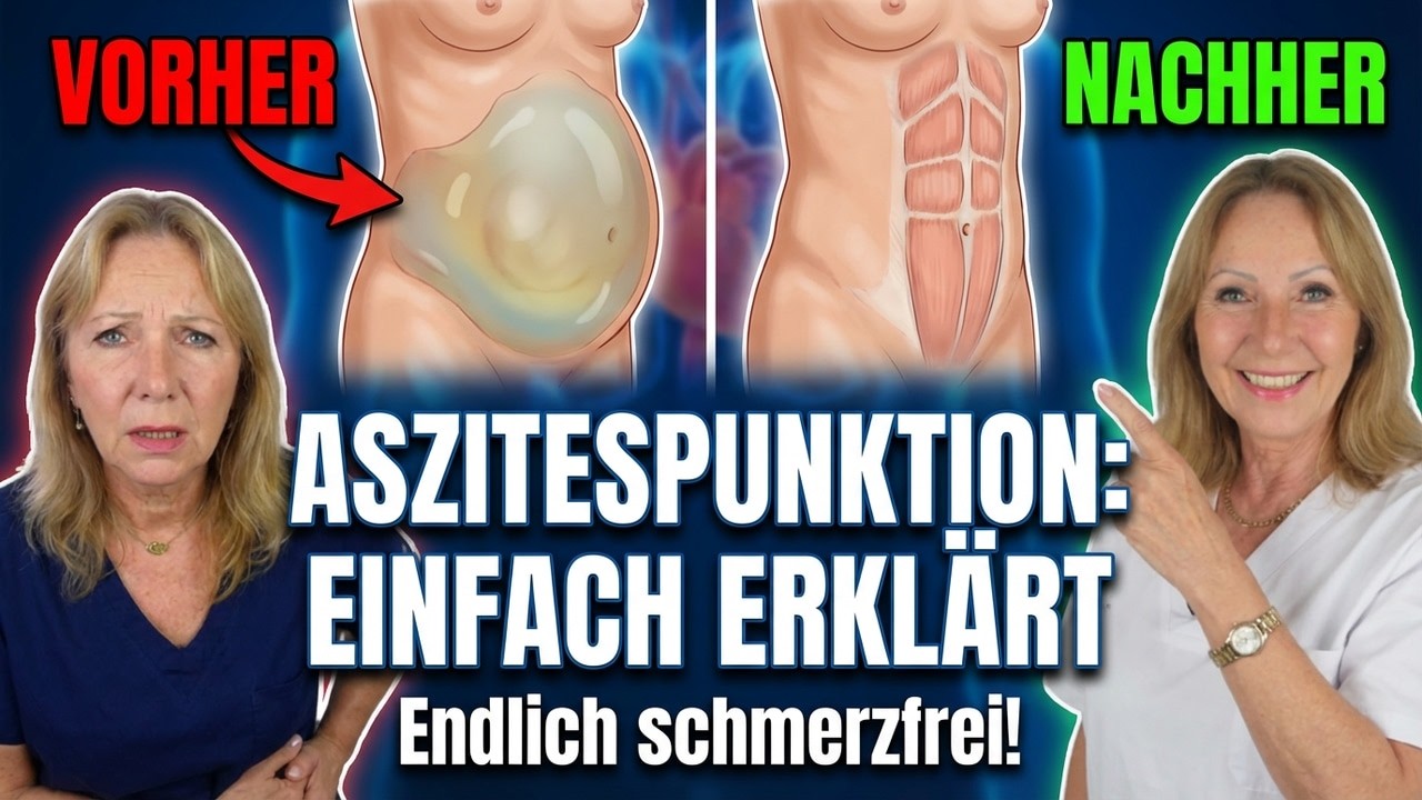 Aszitespunktion einfach erklärt: Ablauf, Gründe & Risiken | Dr. Claudia ...