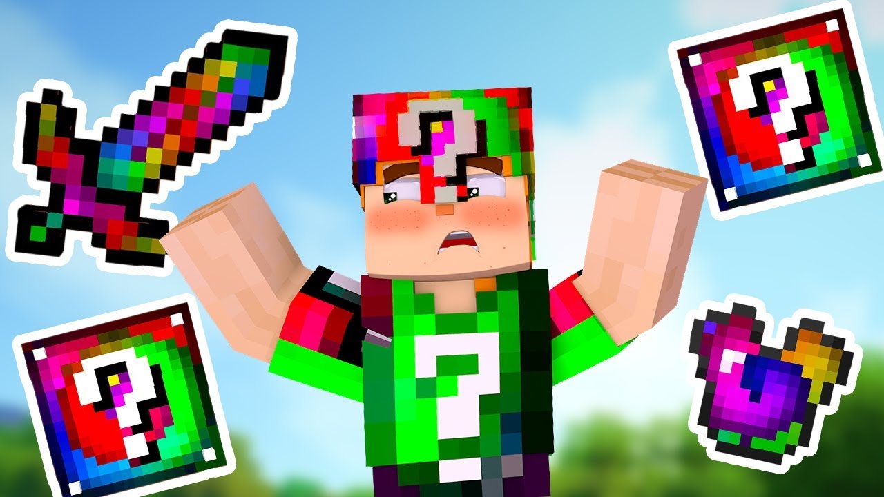 CRAFTING SPIRAL LUCKY TOOLS | MINECRAFT | SHOP ROLEPLAY PART 4 - YouTube