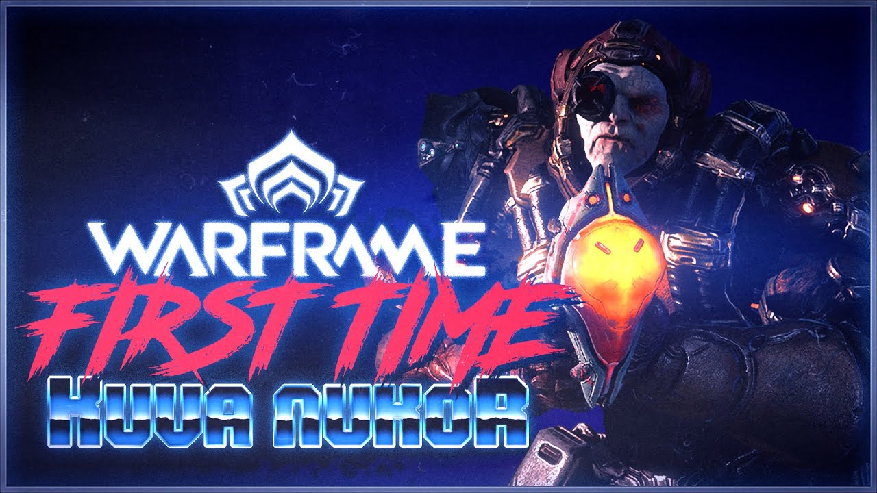 First time using KUVA NUKOR in Warframe - YouTube