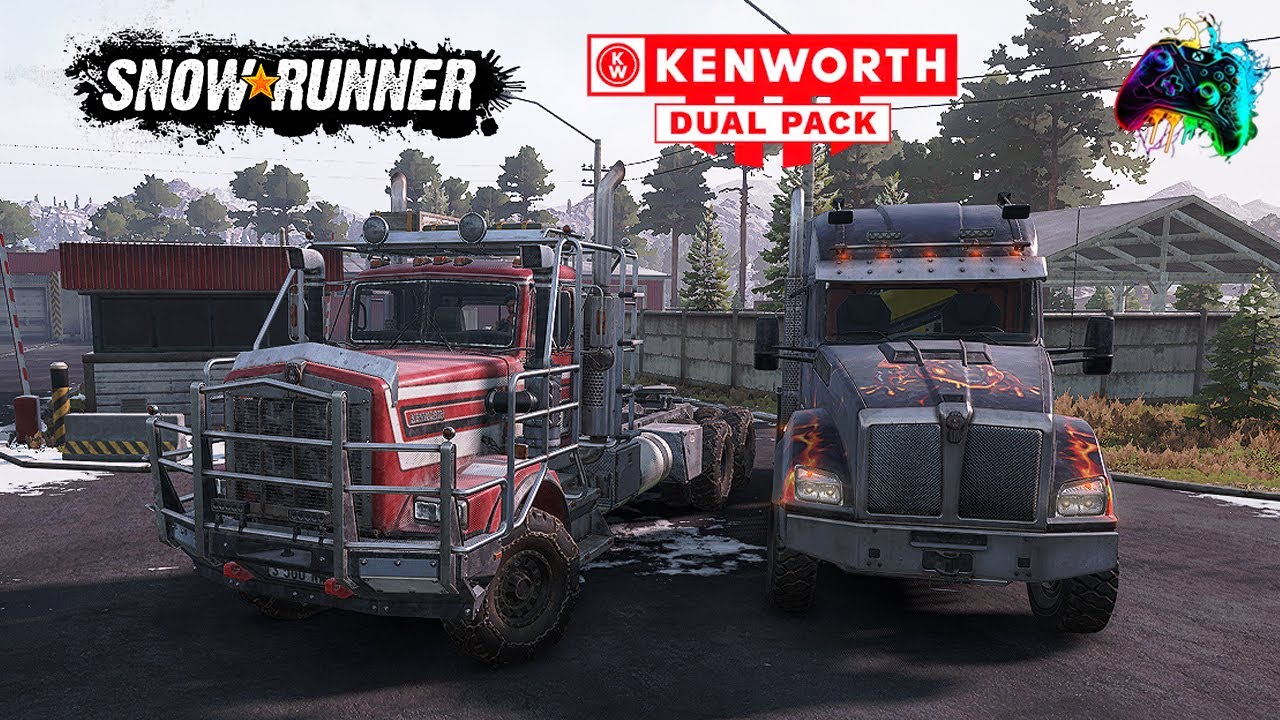 Kenworth dual pack snowrunner 🔥🔥🔥🔥 - YouTube