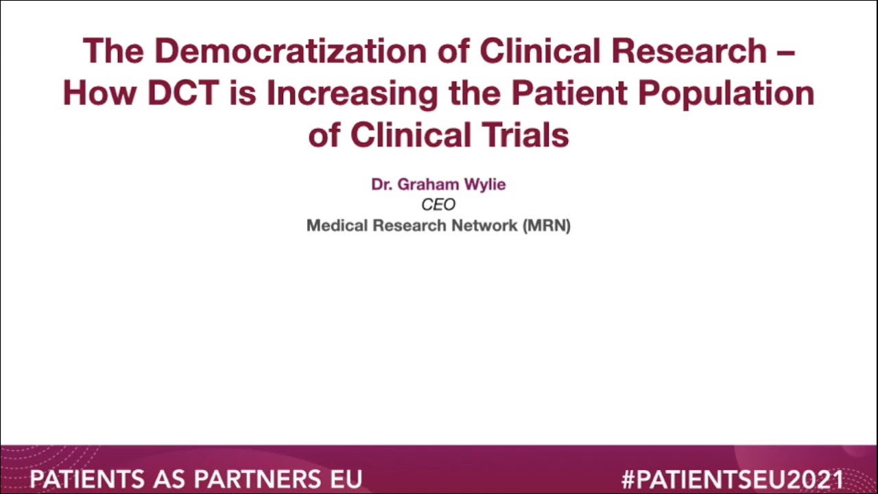 The Democratization of Clinical Research – How DCT is Increasing the ...