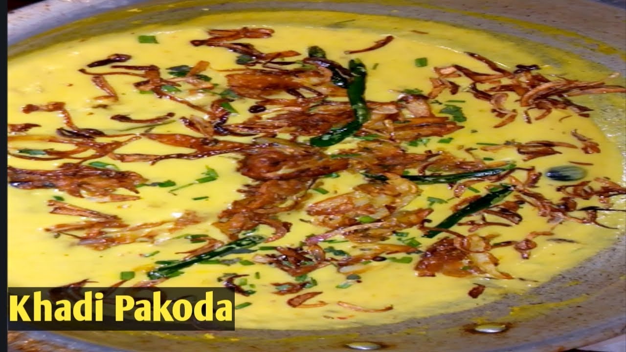 kadhi Pakoda Recipe | How to Make Kadhi pakoda ( curry Pakora) | Fairy ...