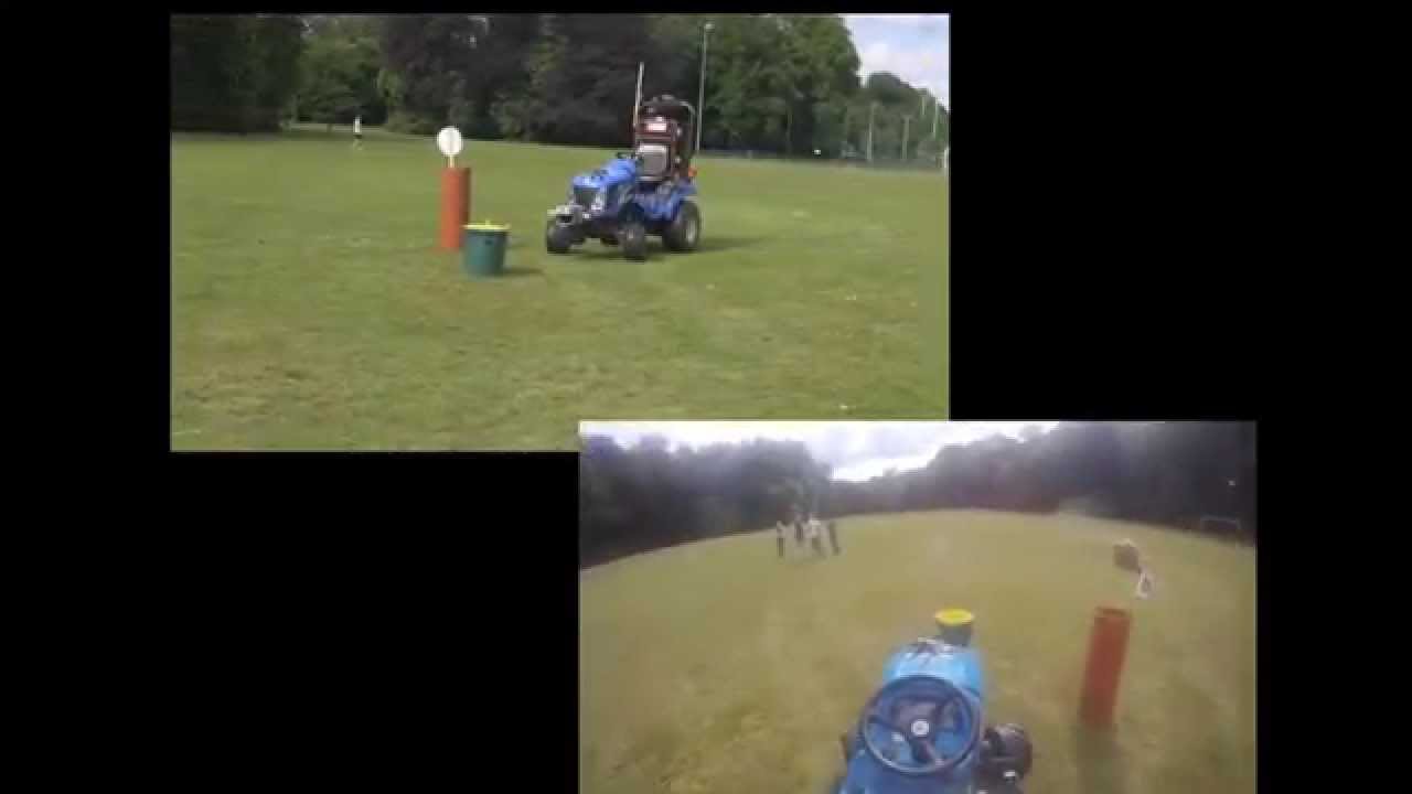 The AgRobot: A Fully Autonomous Agricultural Tractor - YouTube