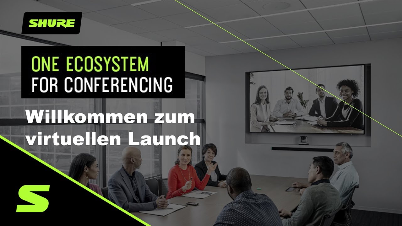 Shure - One Ecosystem for Conferencing - Virtueller Launch - YouTube