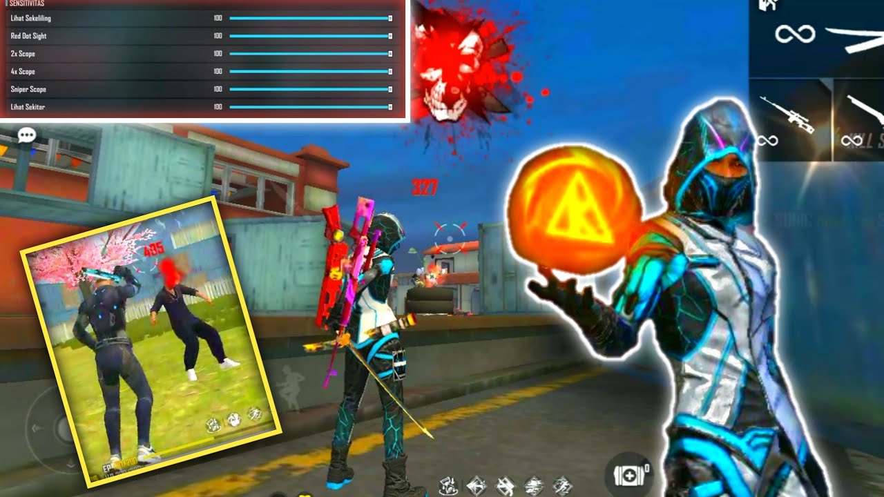 cara setting sensitivitas headshot || free fire aim bot 🎯 - YouTube