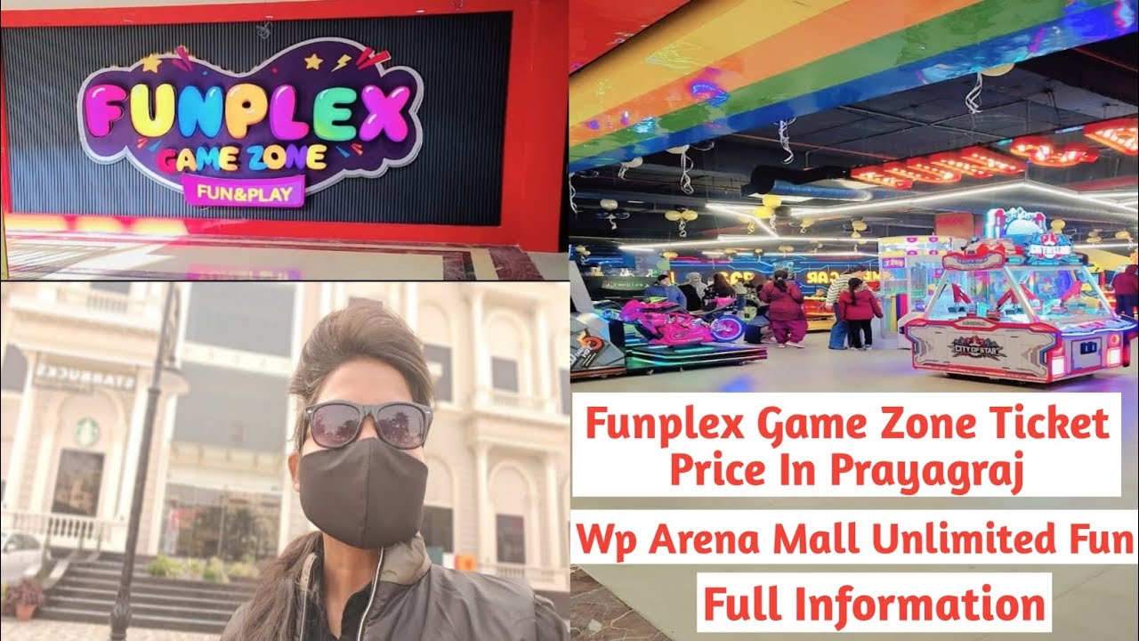 Wp Arena Mall Starbucks & Funplex Game Zone In Prayagraj।। Mask Girl ...