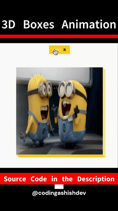 3D Boxes Animation #htmlcss #htmlcssjavascript #shorts #coding - YouTube