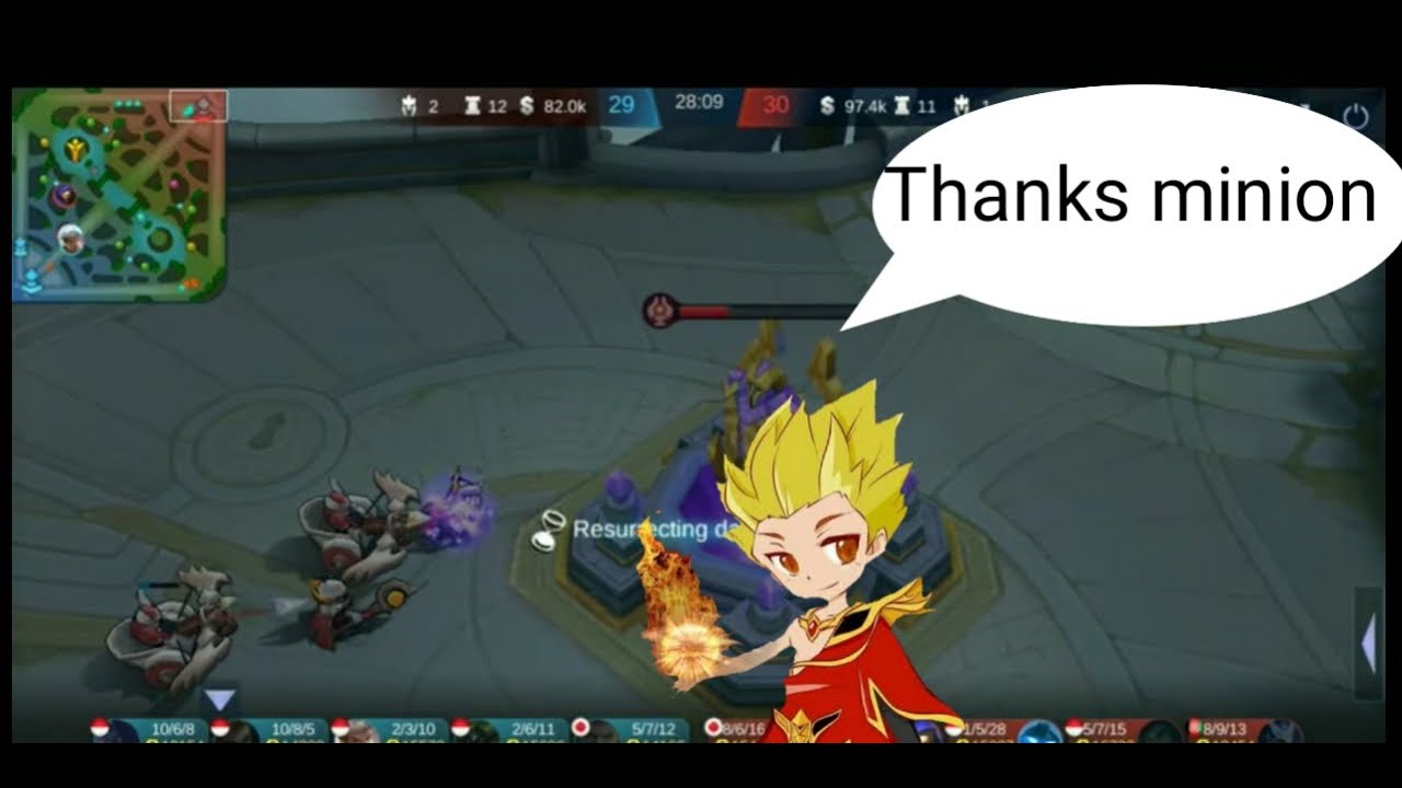 Berkat minion victory, funny moment - YouTube