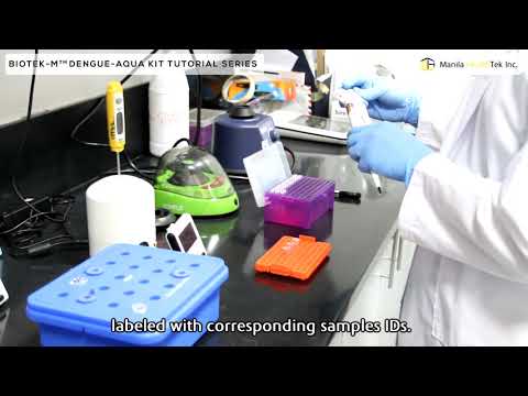 LAMP PCR Detection of Dengue using the Biotek-M™ Dengue Aqua Kit - YouTube