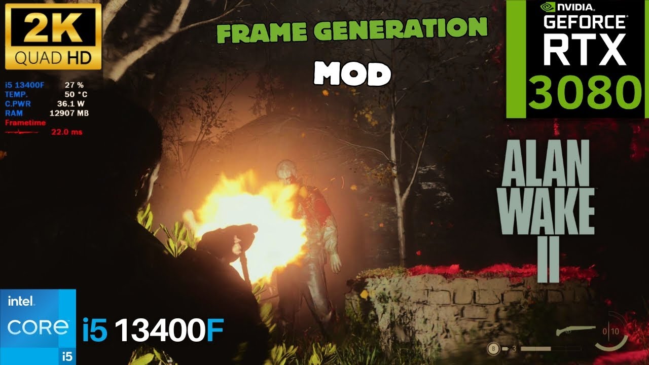Alan Wake 2 The Deputies Thornton & Mulligan | Frame Generation Mod ...