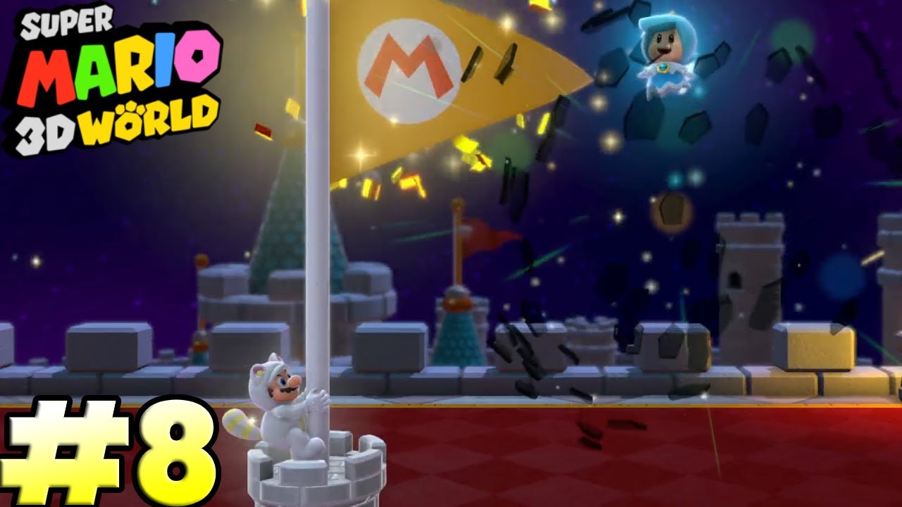 Blue pixie and Mario !?!? - Super Mario 3d world - Gameplay walkthrough ...