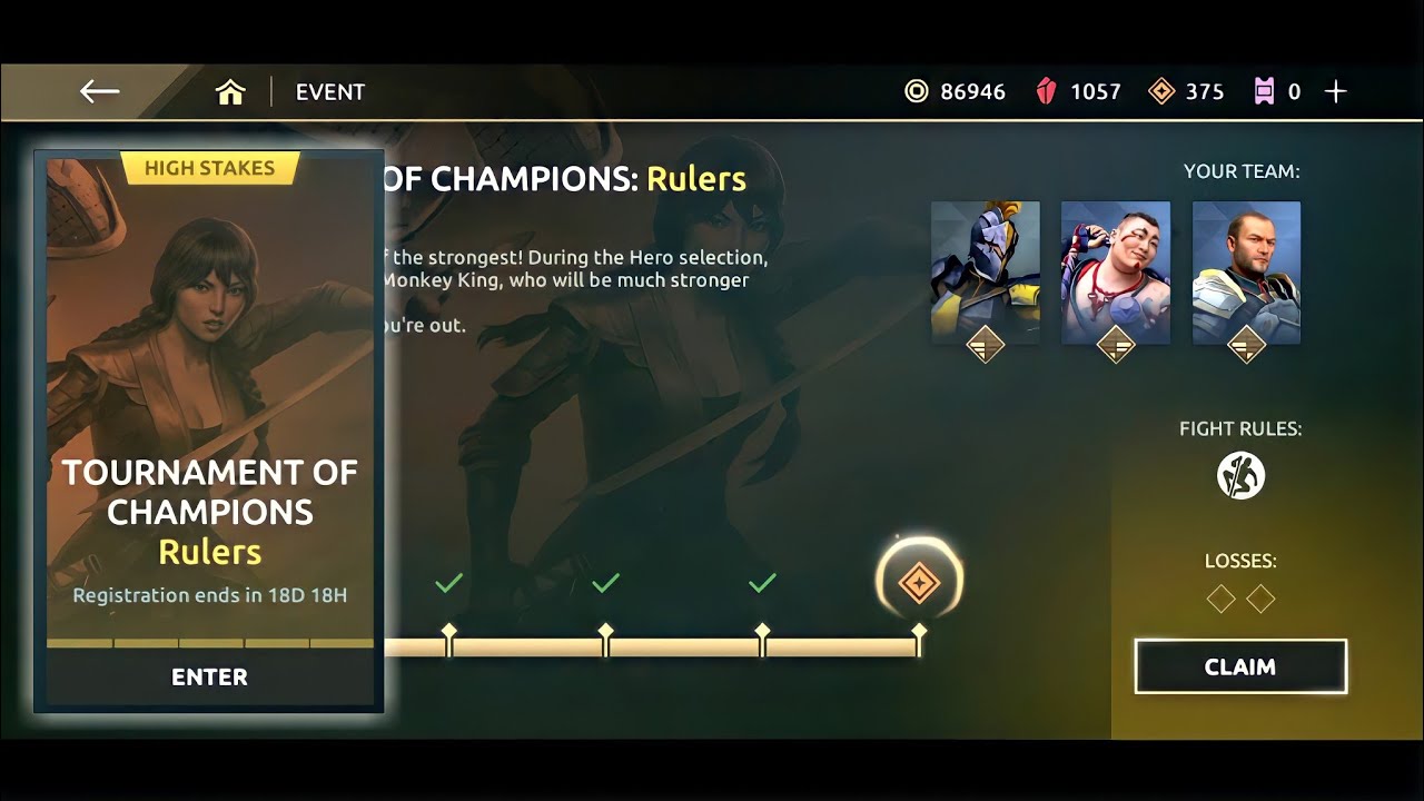 Let's Play this Tournament of Champions(Rulers) Event - YouTube