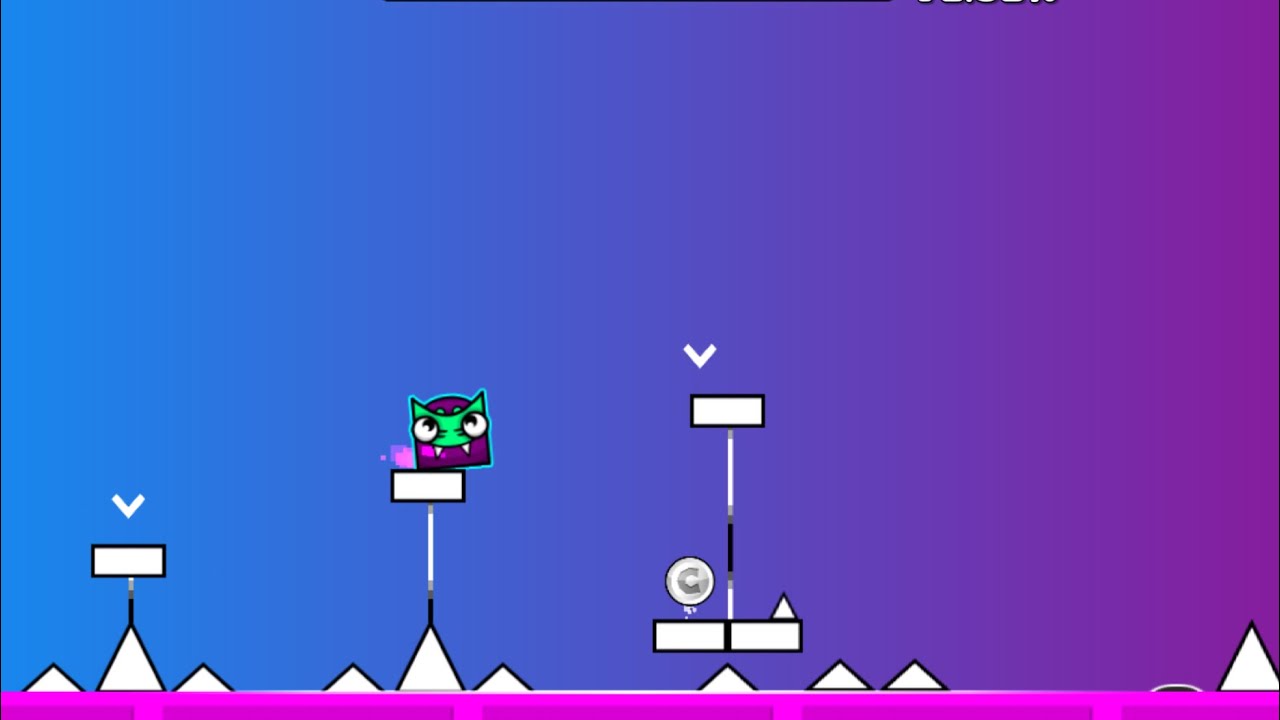 How to make a rainbow gradient pulse affect in geometry dash 2.2! - YouTube