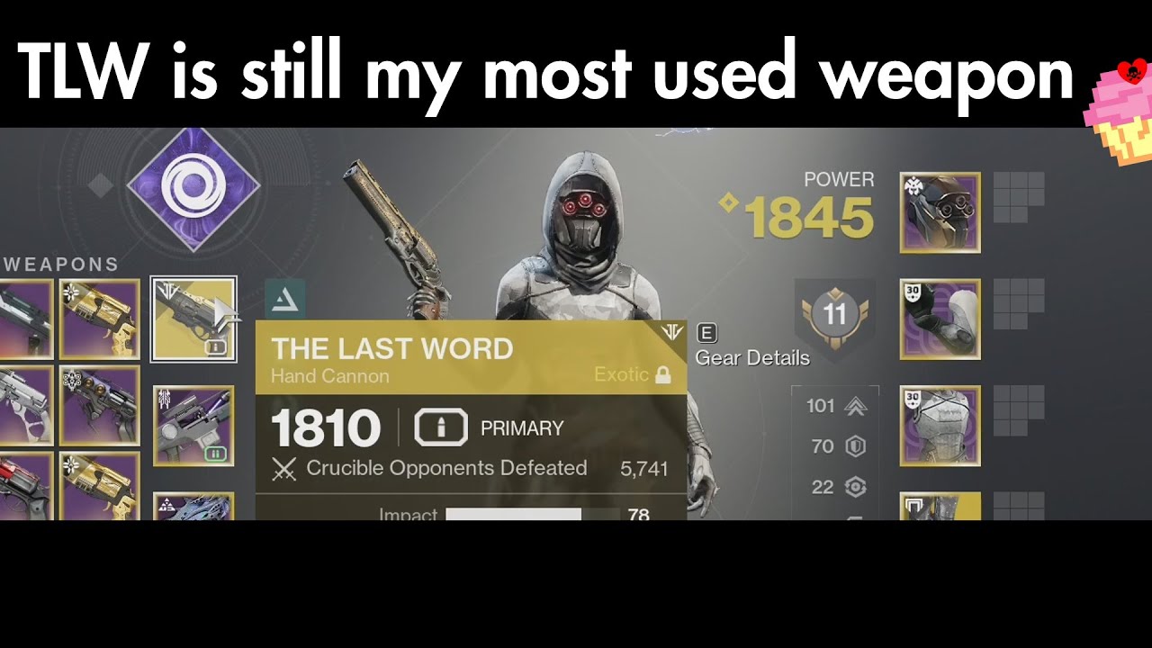 The Last Word is still my most used weapon - YouTube