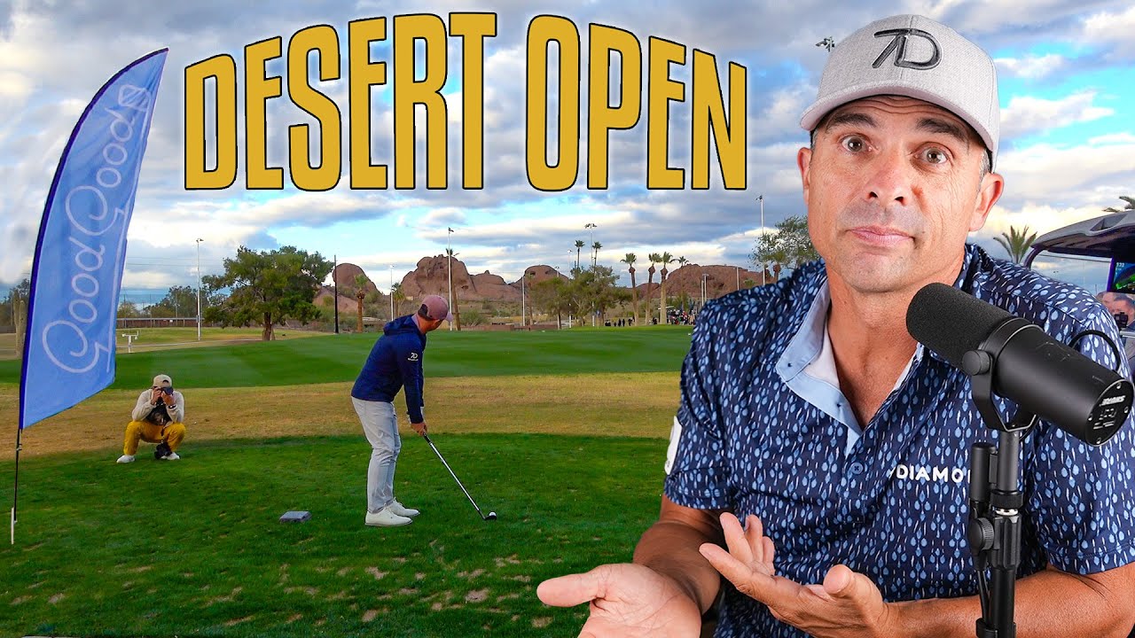 Every Shot from our Round at the Good Good Golf Desert Open! - YouTube